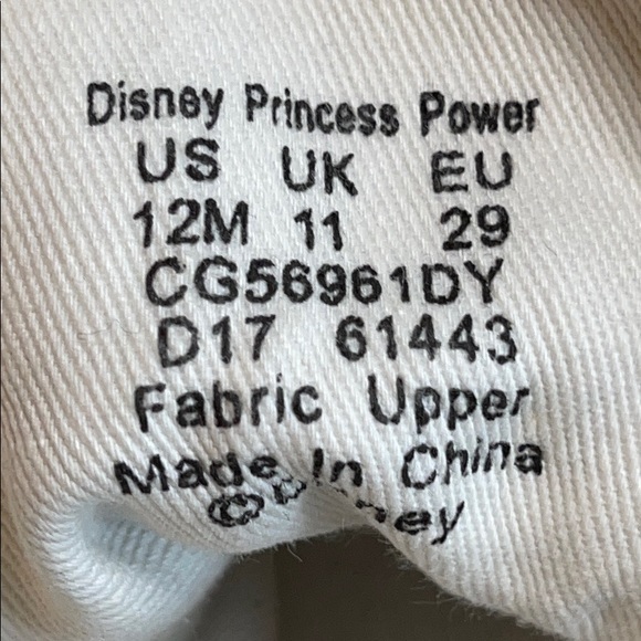 Stride Rite | Shoes | Stride Rite Youth Disney Princess Hi Tops Sz 2 ...